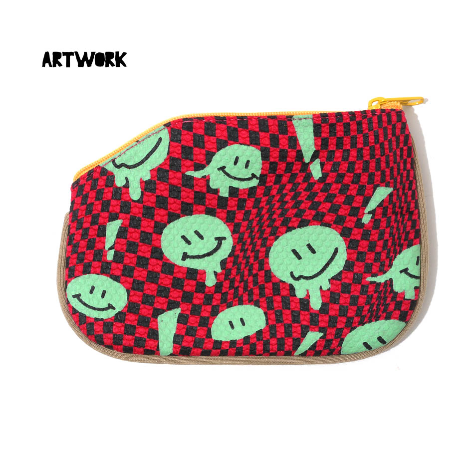 ARTWORK Checkered Smileys (Coin Purse) | Shopee Philippines