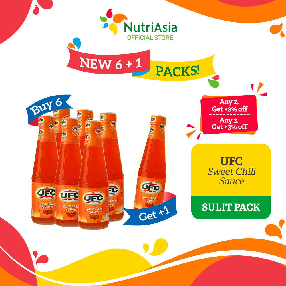 UFC Sweet Chili Sauce 340 g 6+1 Sulit Pack | Shopee Philippines