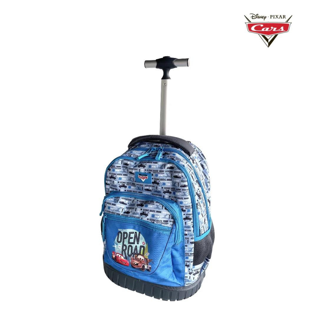 Totsafe Disney Mickey / Cars 2-in-1 Backpack Trolley | Shopee Philippines