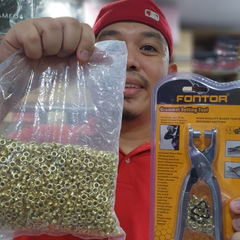 Puncher with 5,000pcs Eyelet for Sintra Board by The Printing Shock ...