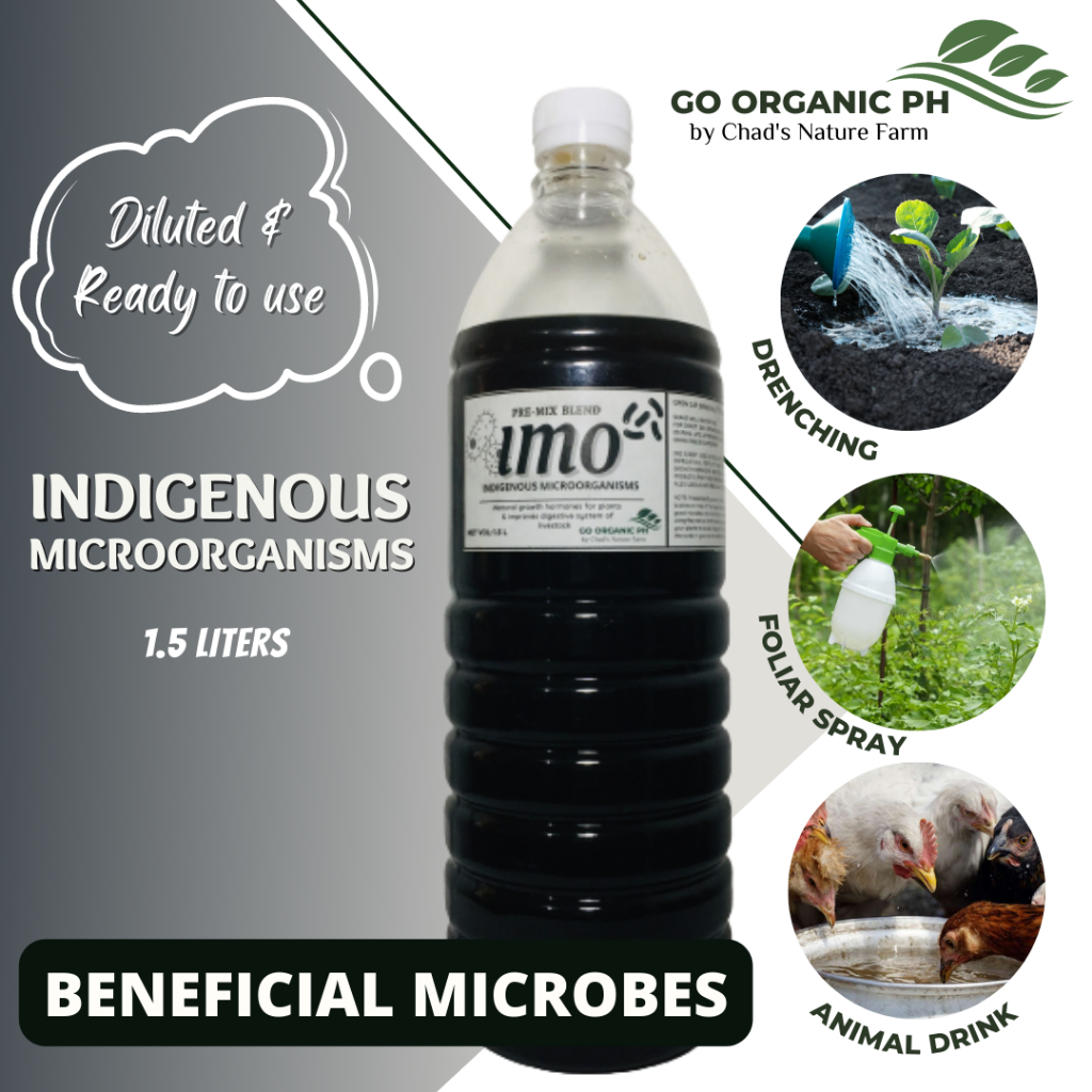 IMO (Indigenous Microorganisms) PRE-MIX BLEND 1.5 LITERS | Shopee ...
