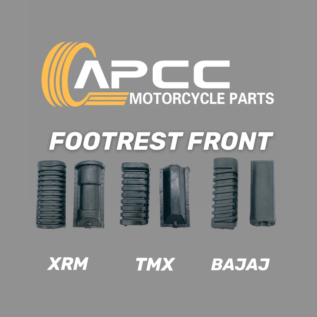 Motorcycle Parts Rubber Front Footrest For XRM TMX BAJAJ WAVE125 1Pair ...