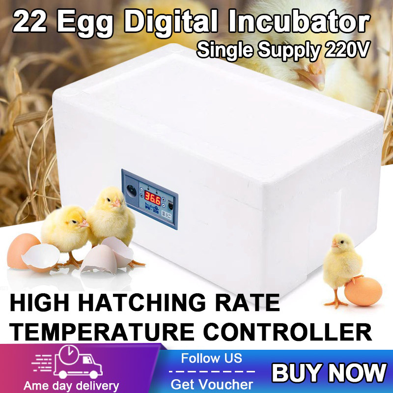 220V/12V Eggs Incubator 24/48/64/130 Automatic Constant Temperature Incubator Chicken Egg ...