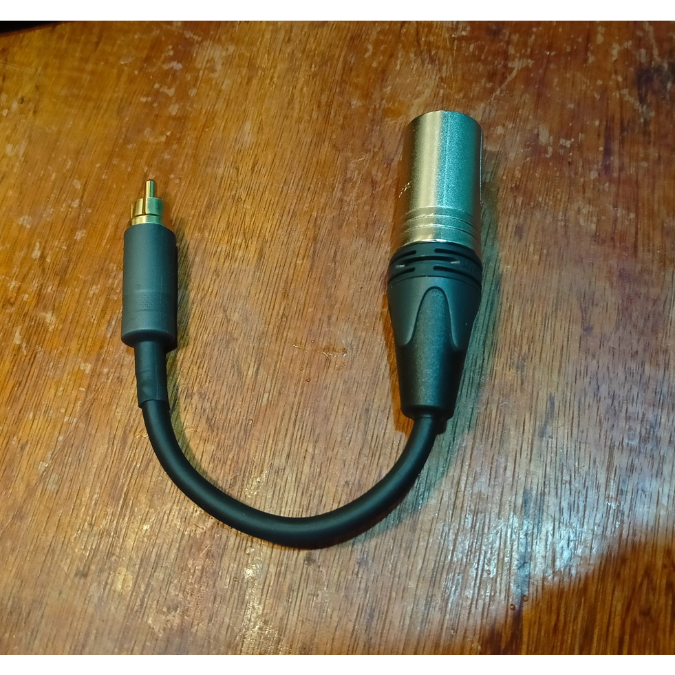 RCA to XLR male - crossover cable | Shopee Philippines
