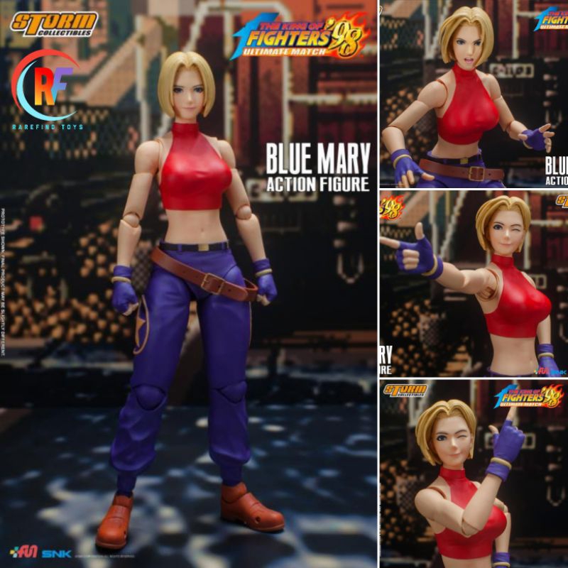 [In Stock] Storm Collectibles The King of Fighters '98 Blue Mary 1/12 ...