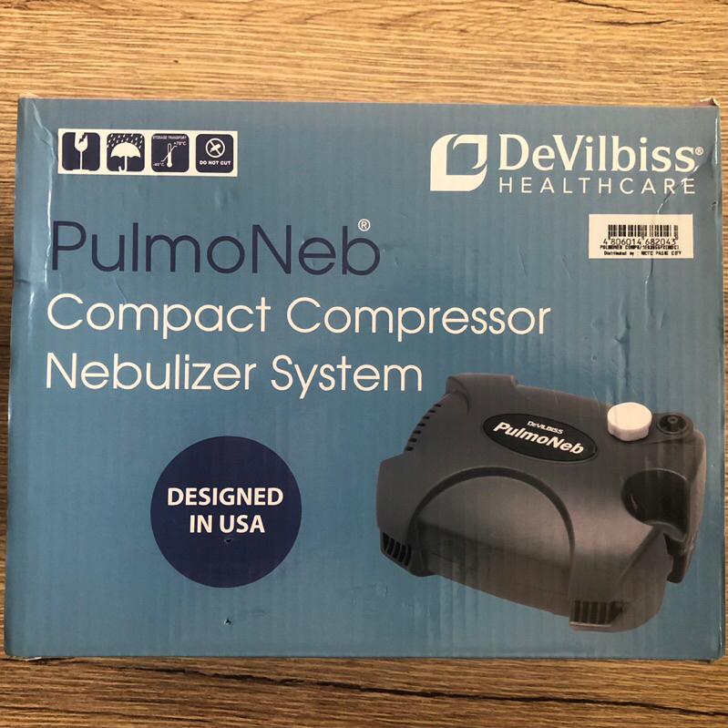 PulmoNeb Compact Compressor Nebulizer System (DeVilbiss) | Shopee ...