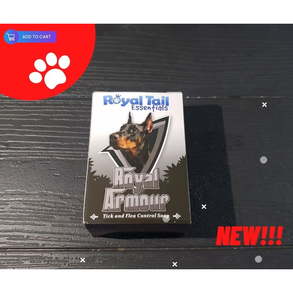 Royal Tail Essentials Royal Armour Soap Tick and Flea Control Soap 150g ...
