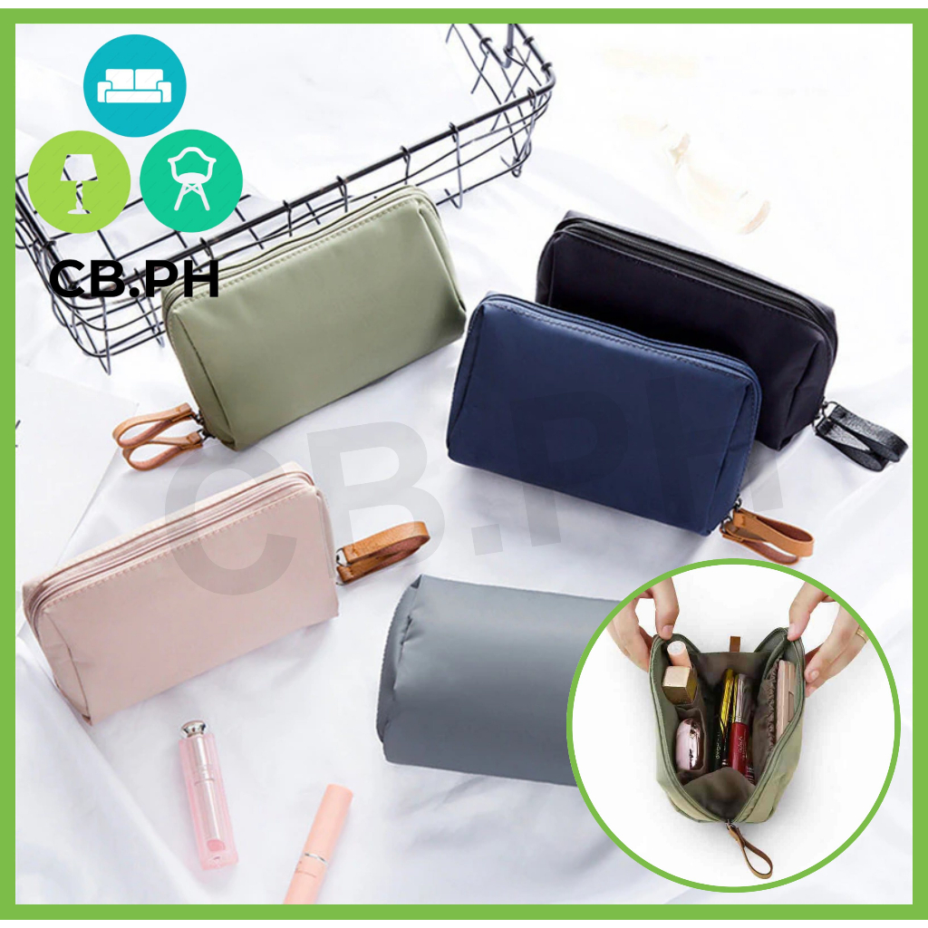 CB.PH Cosmetic Bag, Elegant Makeup Bags, Zipper Pouch, for Women ...
