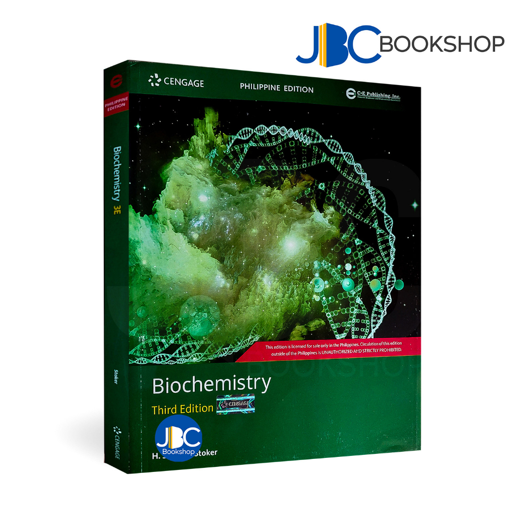 Biochemistry (Customized) 3rd Edition by H. Stephen Stoker | Shopee ...