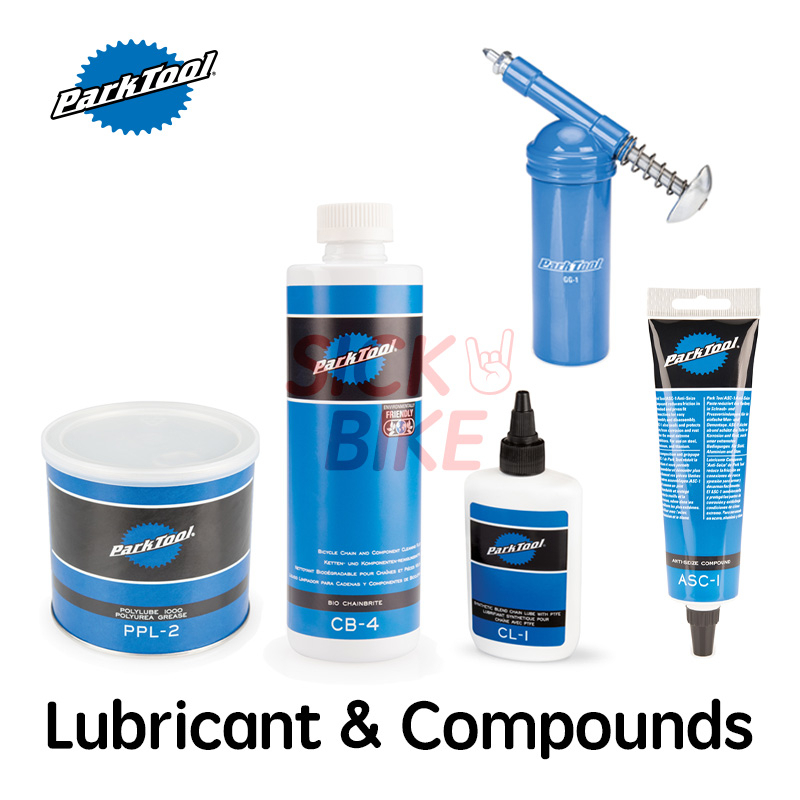 Park Tool Lubricants & Compounds PPL-1 CL-1 HPG-1 SAC-2 GG-1 ASC-1 CB-4 ...