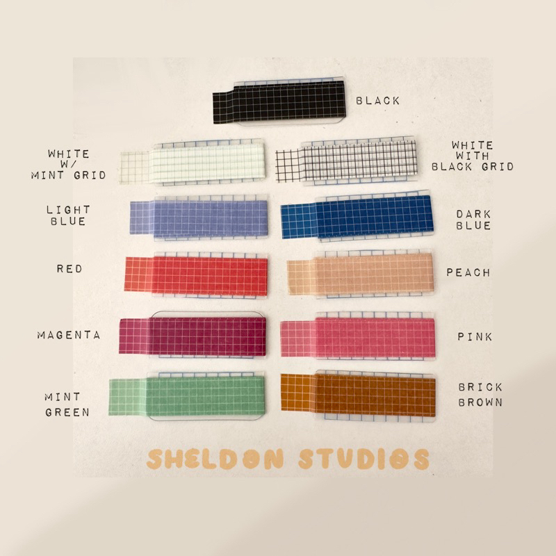 20 inches Washi Sampler | Grid | Shopee Philippines