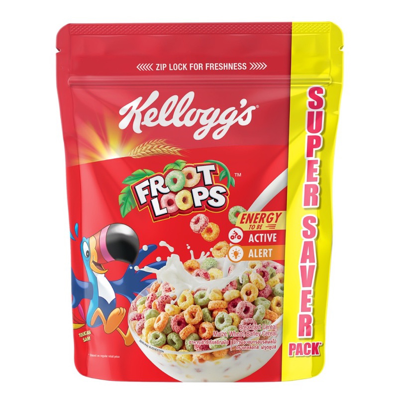 Kellogg's Froot Loops Cereal Snack 400g | Shopee Philippines