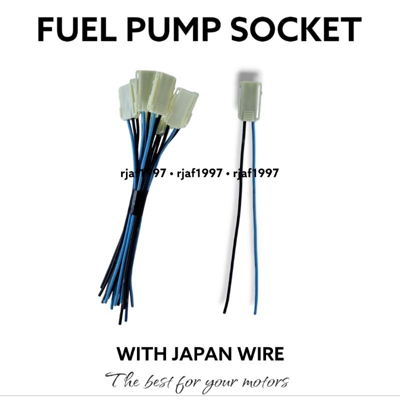 [1 PC] FUEL PUMP SOCKET FOR COROLLA WITH HEAVY DUTY AUTO WIRE INSTALLED ...