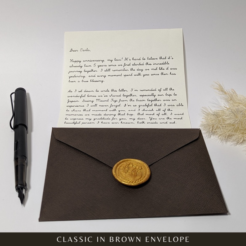 Handwritten & Personalized Wax Sealed Letters - Handwritten Letter for ...