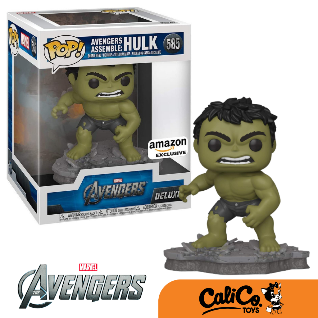 POP! Deluxe: Avengers - Avengers Assemble: Hulk (Amazon Exclusive ...