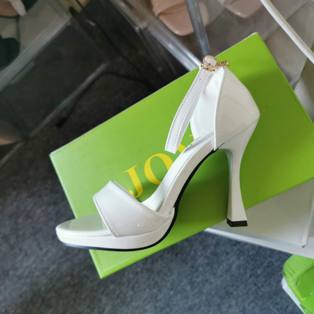 Joyo Sandals 4 inches heels stilleto heels Sexy 2024 Summer new nude ...