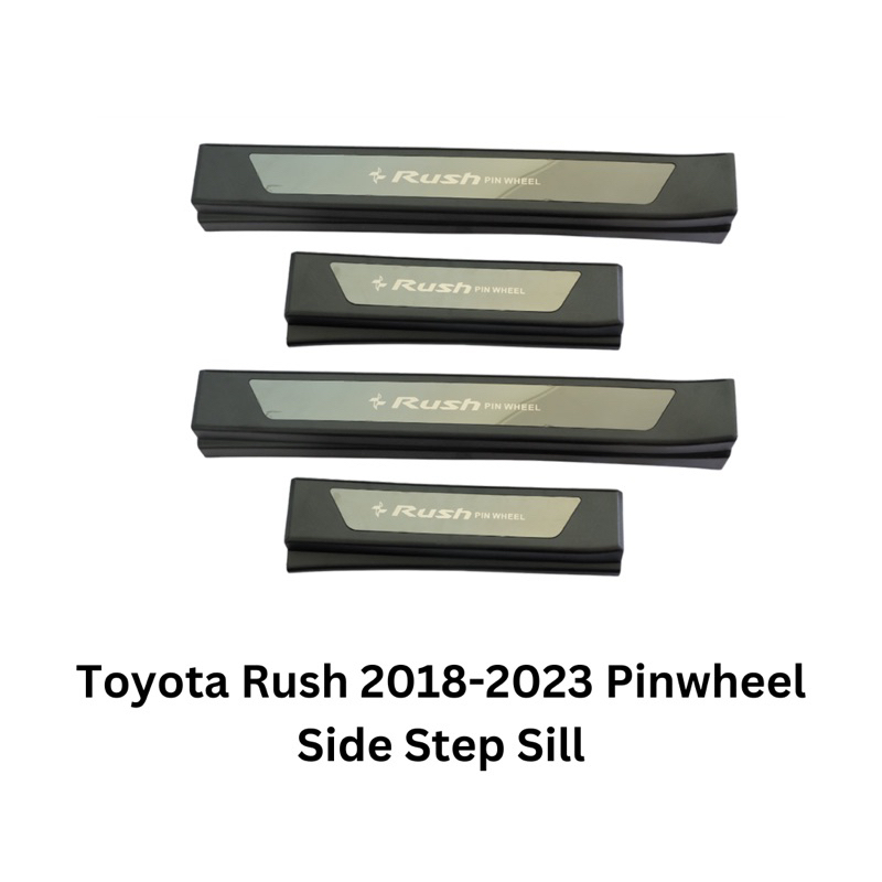 Toyota Rush Side Step Sill 4pcs (2018-2023) | Shopee Philippines