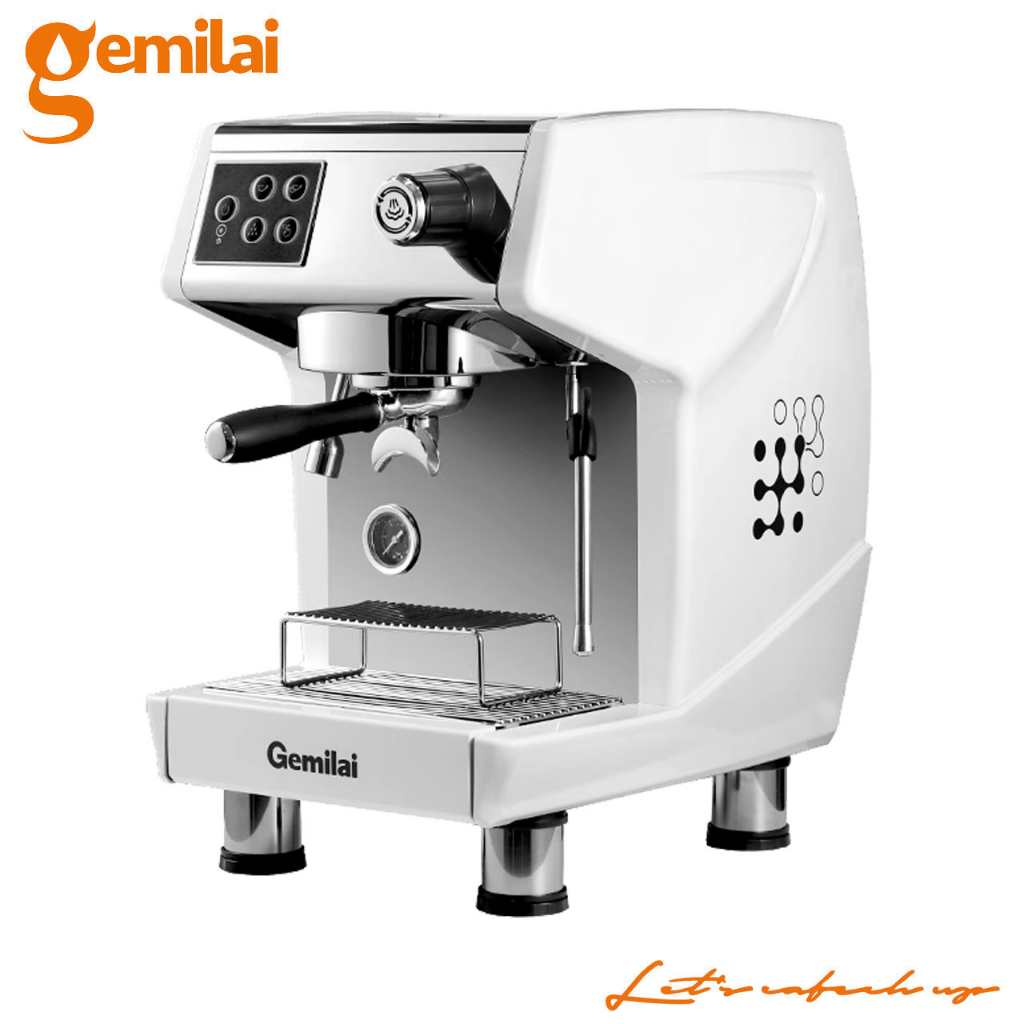 Gemilai CRM3200D 3200F Professional Semi Automatic Coffee Maker ...