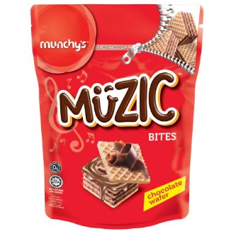 MUZIC CHOCOLATE WAFER BITES 180gm | Shopee Philippines