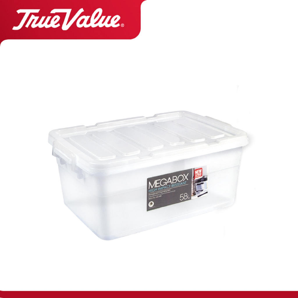 Megabox High-Impact Storage Box 58 liters MG-683 | Shopee Philippines