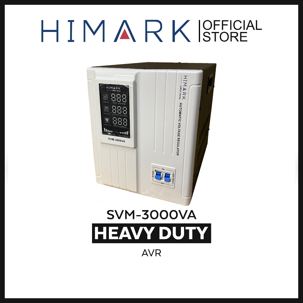 HIMARK SVM-3000 VA Automatic Voltage Regulator (AVR) | Shopee Philippines