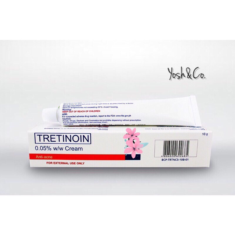Tret 0.05% Cream 10g | Shopee Philippines