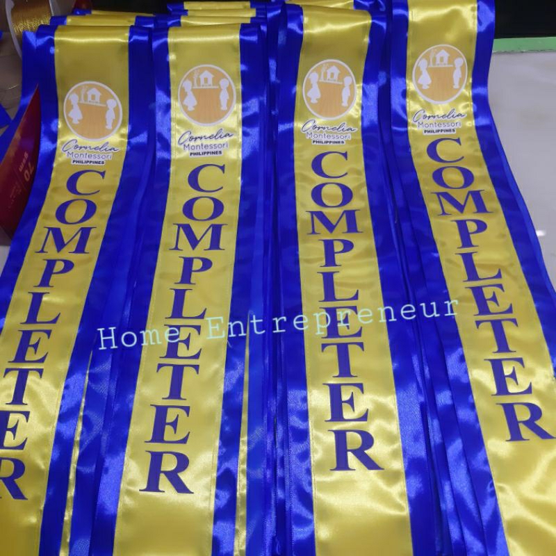SASH for Graduation / Completer / Moving Up | Shopee Philippines