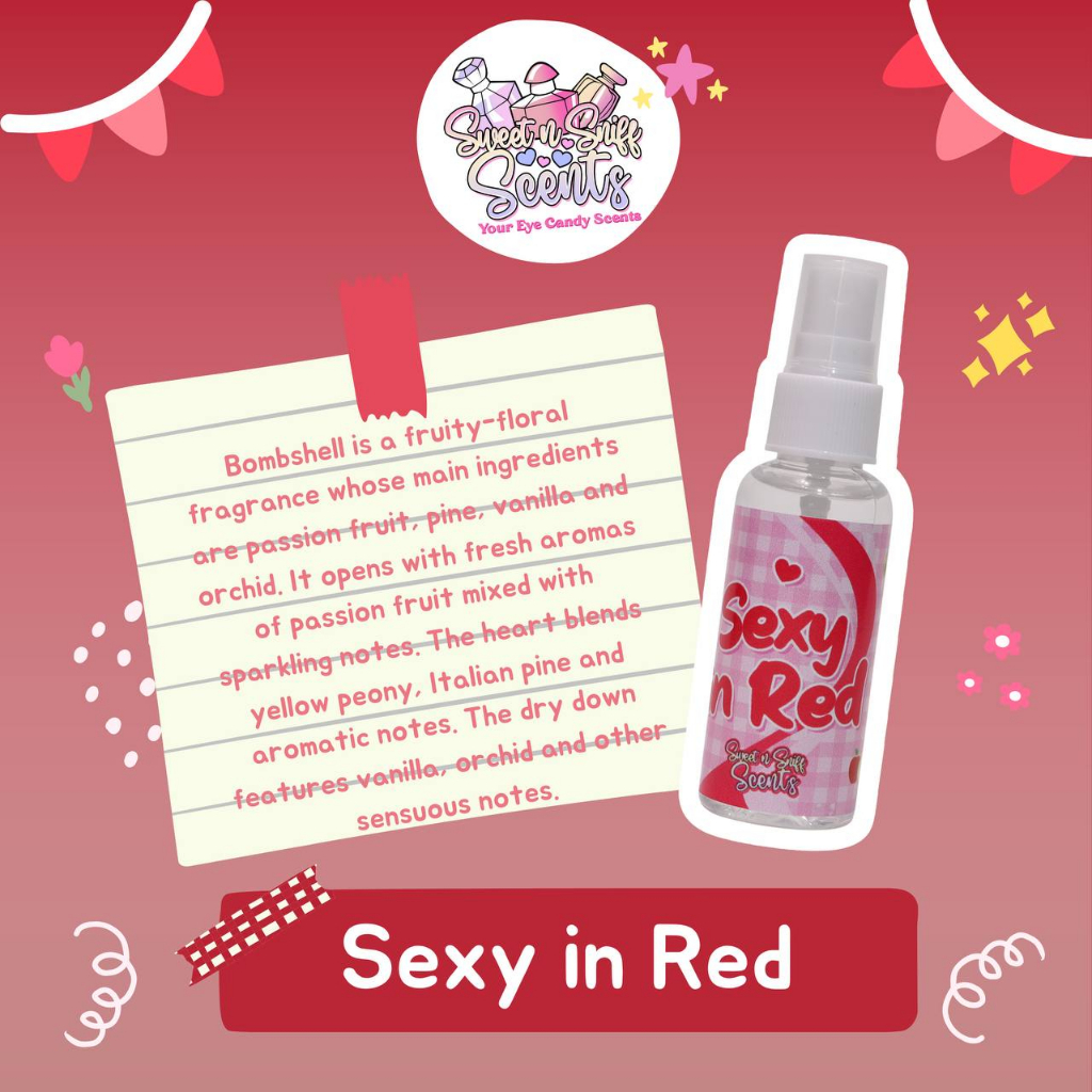 Sweet n Sniff Sexy in Red | Shopee Philippines