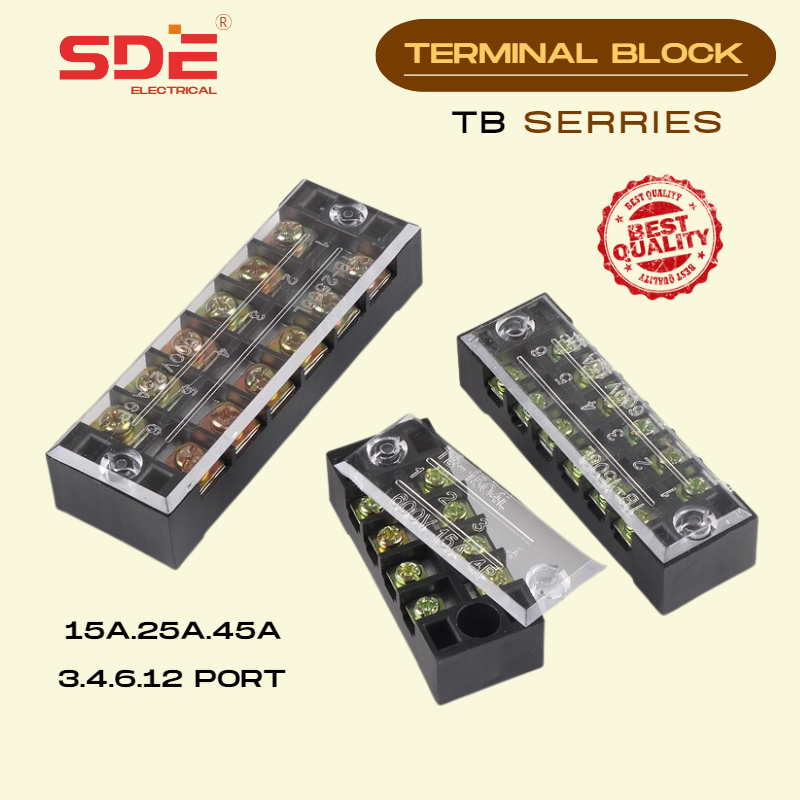 MOLDED TYPE TERMINAL BLOCK (45AMPHERE) | Shopee Philippines