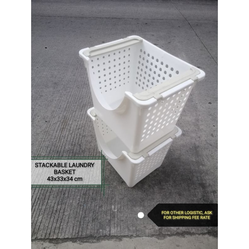stackable laundry basket multi purpose rack stackable tray (for other logistic, sf not yet ...