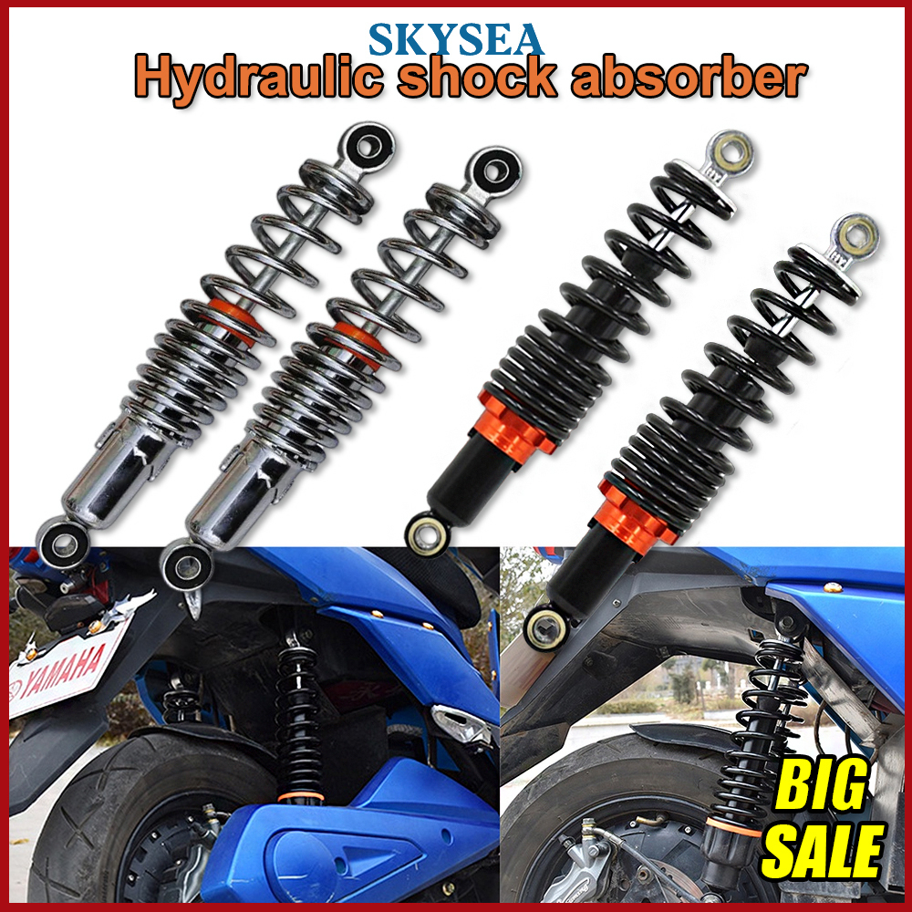 2pcs Motorcycle Rear Shock Hydraulic shock absorber Universal 250mm ...