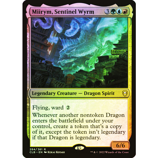 Miirym, Sentinel Wyrm - Commander Legends: Battle for Baldur's Gate ...