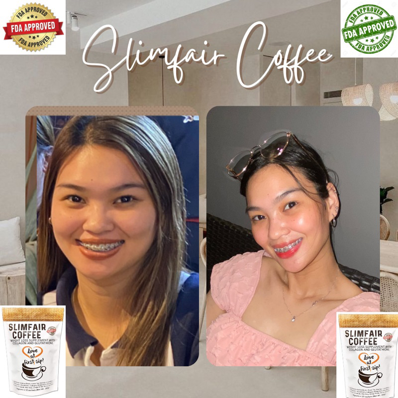 SLIMFAIR COFFEE with collagen and glutathione | Shopee Philippines