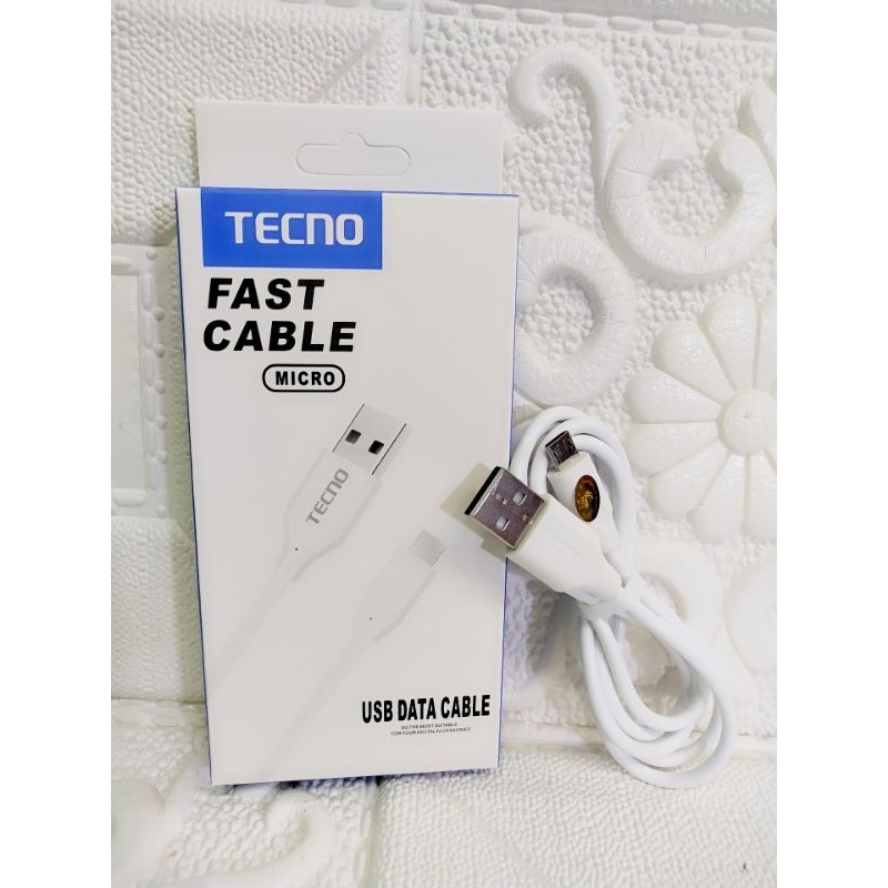 tecno 100% fast charge usb data cable | Shopee Philippines
