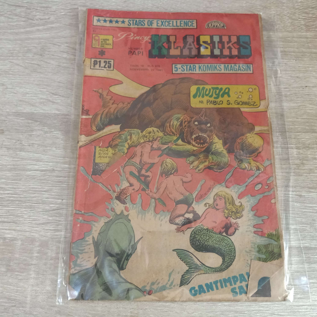 Pinoy Klasiks #679 - Nobyembre 22, 1981 (vintage pinoy tagalog komiks ...
