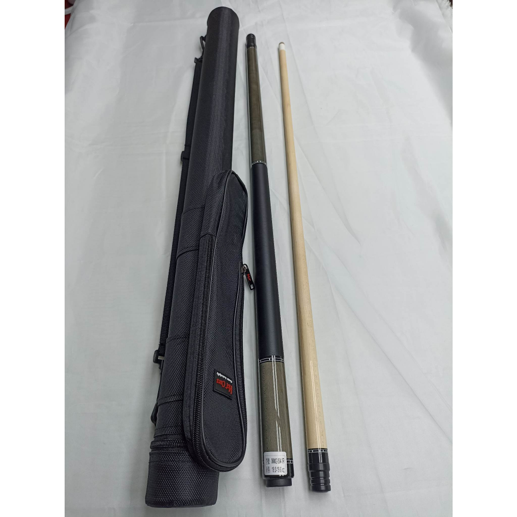 Mit cues billiard cue ctick with mit cue hardcase and joint protector ...