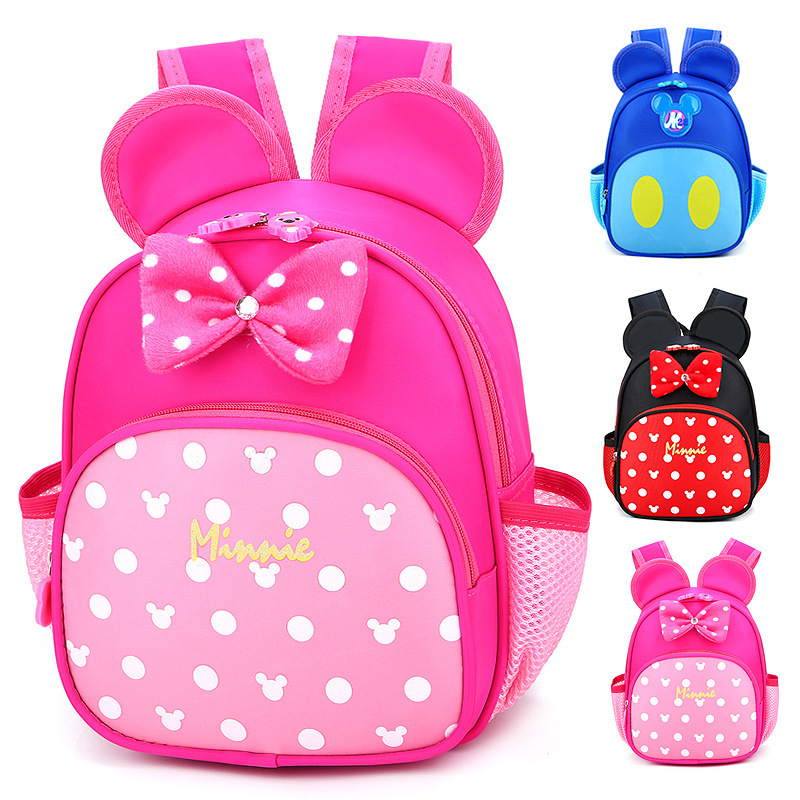 Sky Cartoon School Backpack Mickey Designs Backpack for Kids | Shopee ...