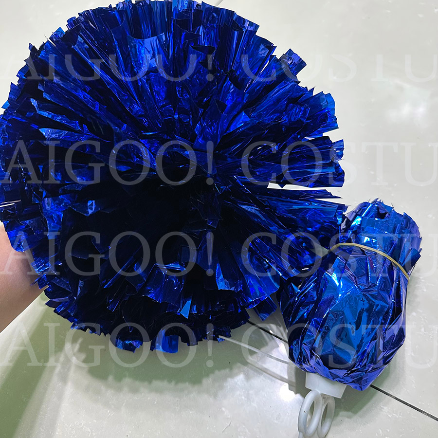 Cheerleading Pompoms for Sports Cheer Dance Pompom Cheerleader Cosplay ...