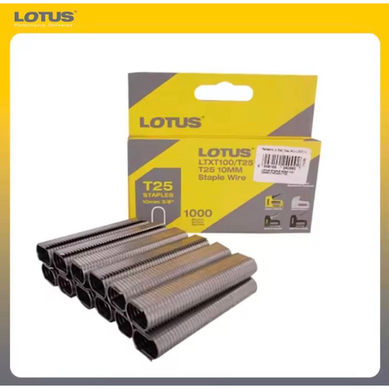 Lotus T25 Staple Wire (12mm LTXT120/T25, 14mm LTXT140/T25) | Shopee ...