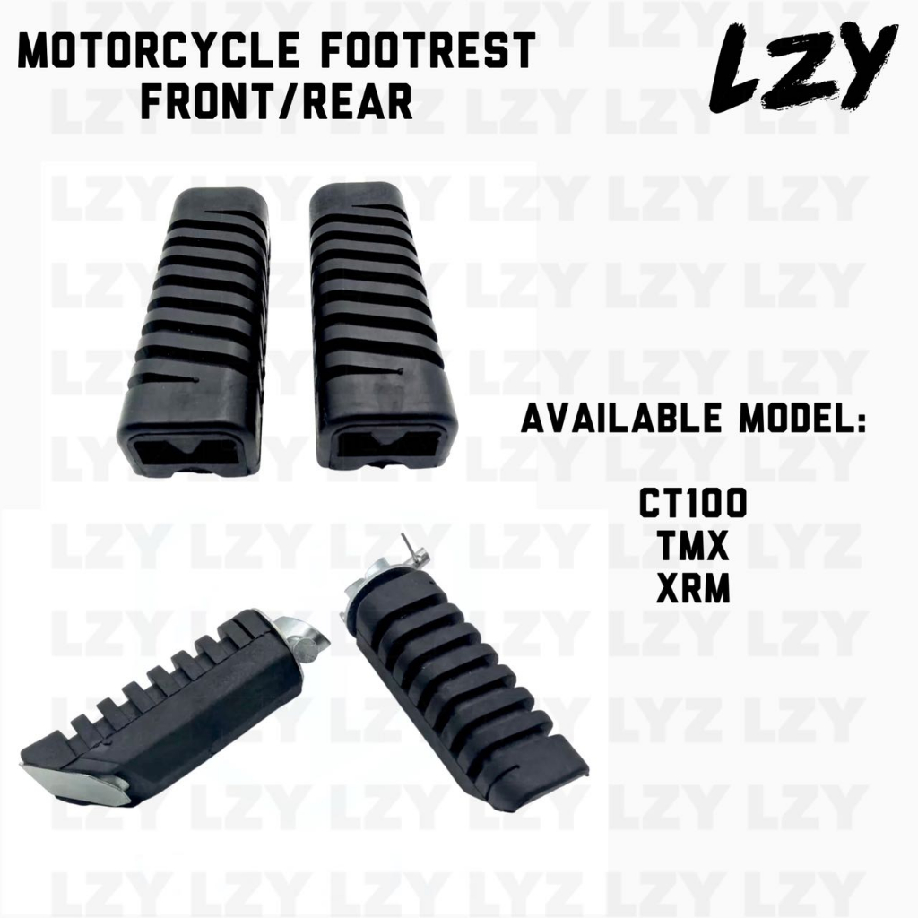 LZY Rear Front Motorcycle Footrest for CT100 / TMX / XRM / WAVE ... LZY Rear Front Motorcycle Footrest for CT100 / TMX / XRM / WAVE ...