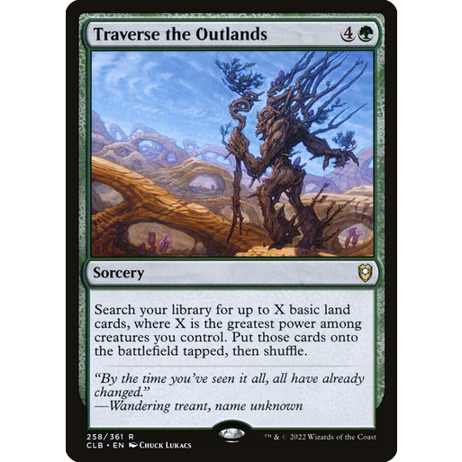 Traverse the Outlands - Commander Legends: Battle for Baldur's Gate ...