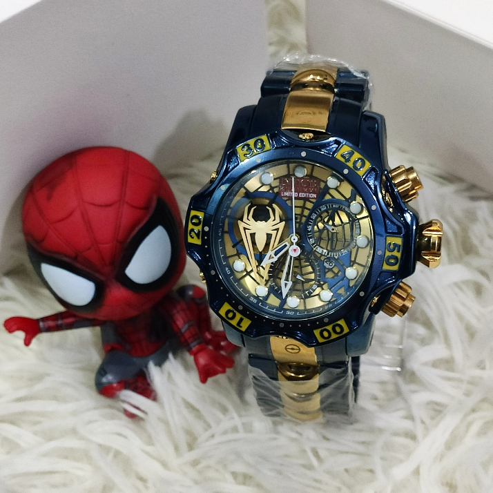 Metal Series Big Size Venom Spider Man I.N.V.I.C.T.A. 27043 U.S Grade ...