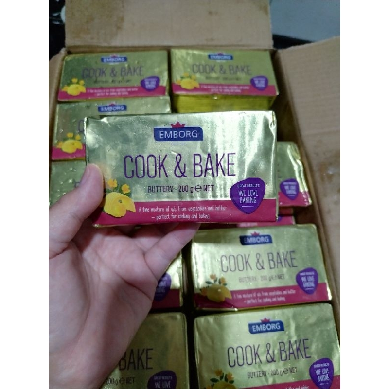 Emborg cook & bake butter 200g | Shopee Philippines