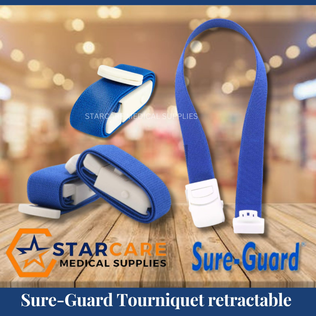 Tourniquet Retractable SURE-GUARD - 40cm*2.5cm (L*W) | Shopee Philippines