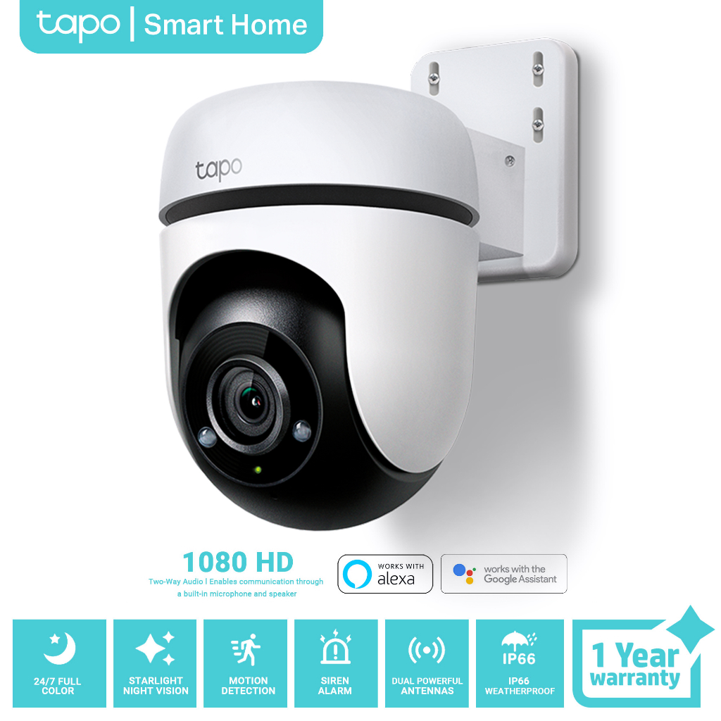 TP Link Tapo C500 Outdoor Pan/Tilt Security WiFi Camera 1080p Full HD ...