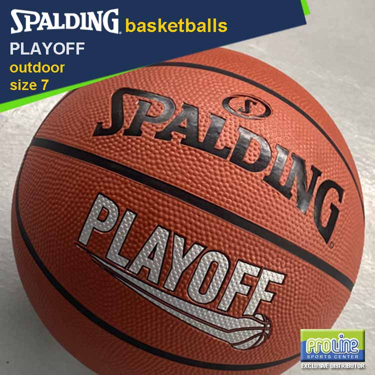 SPALDING Playoff Original Outdoor Basketball Size 7 | Shopee Philippines