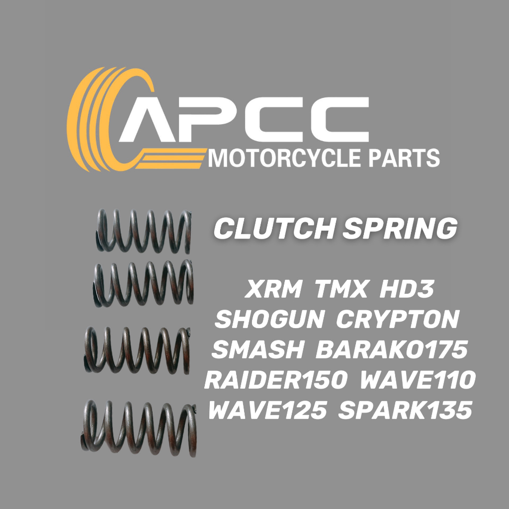MOTORCYLE CLUTCH SPRING XRM/WAVE125/HD3/TMX/BARAKO175/RAIDER150/FURY ...
