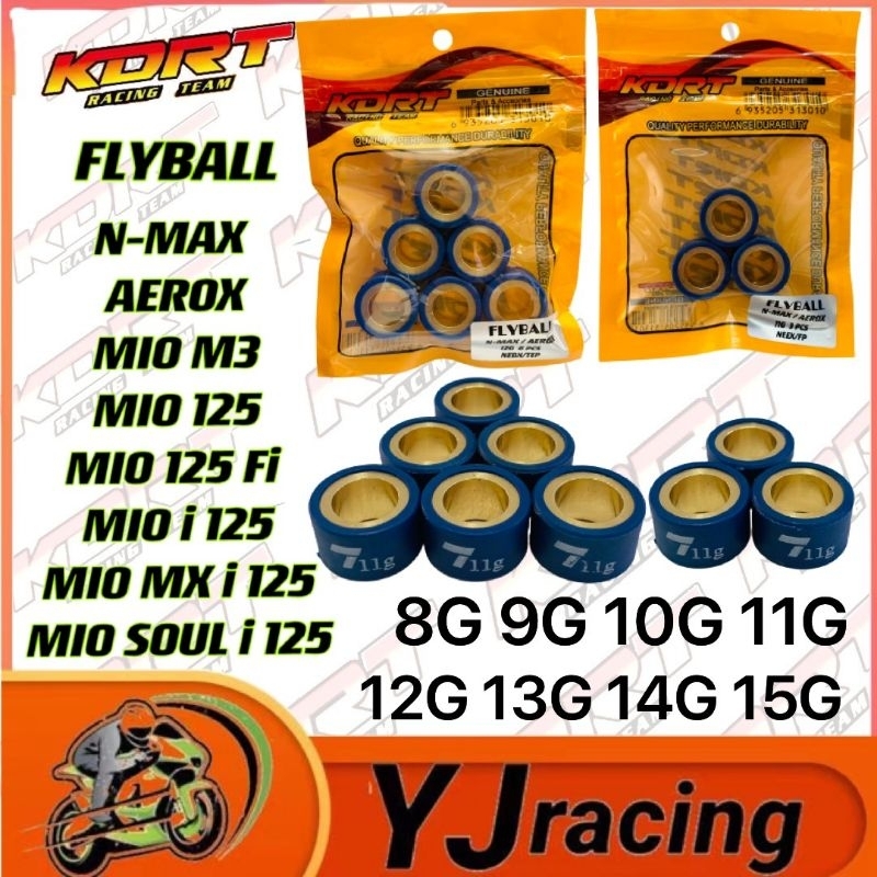 FLYBALL SET KDRT FOR N-MAX AEROX MIO i 125 MIO 125 Fi MIO SOUL i125 MIO ...