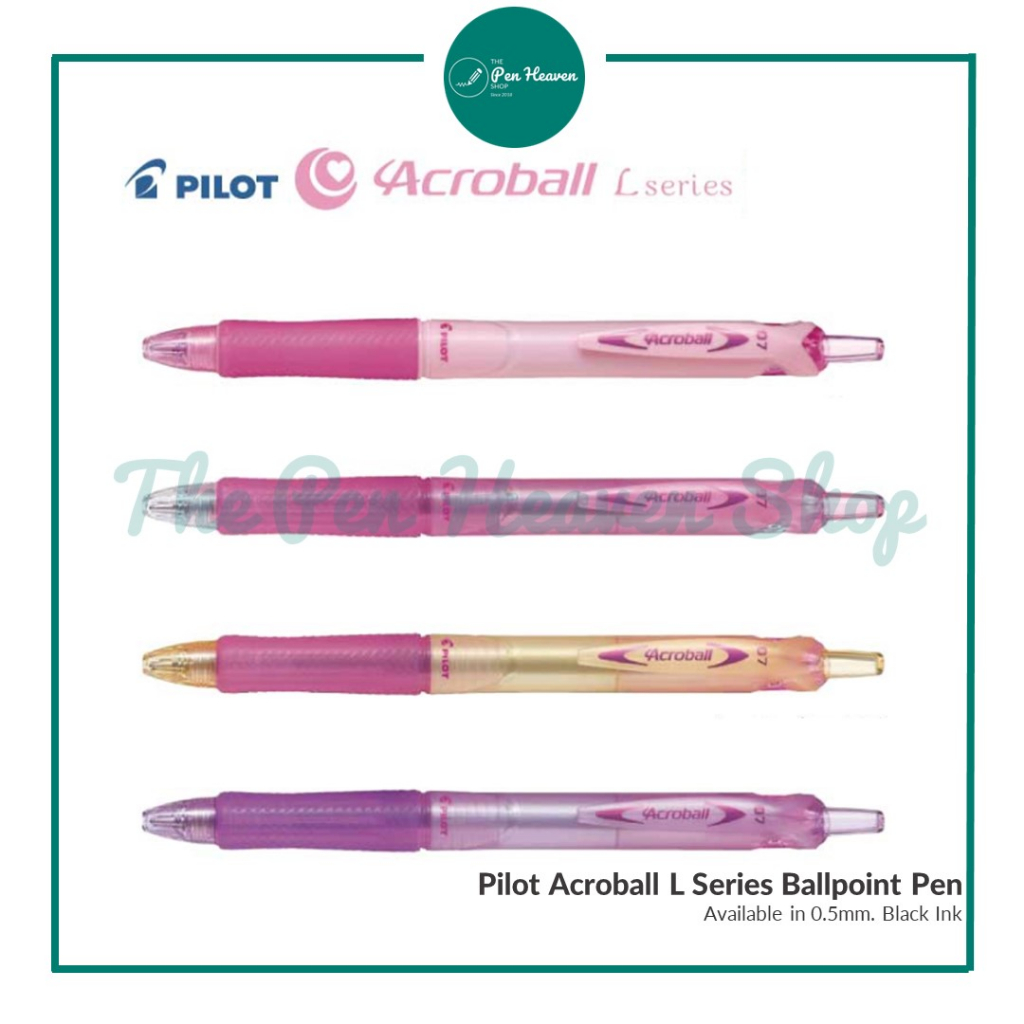 Pilot Acroball L Series Ballpoint Pen (0.5 mm) | Shopee Philippines