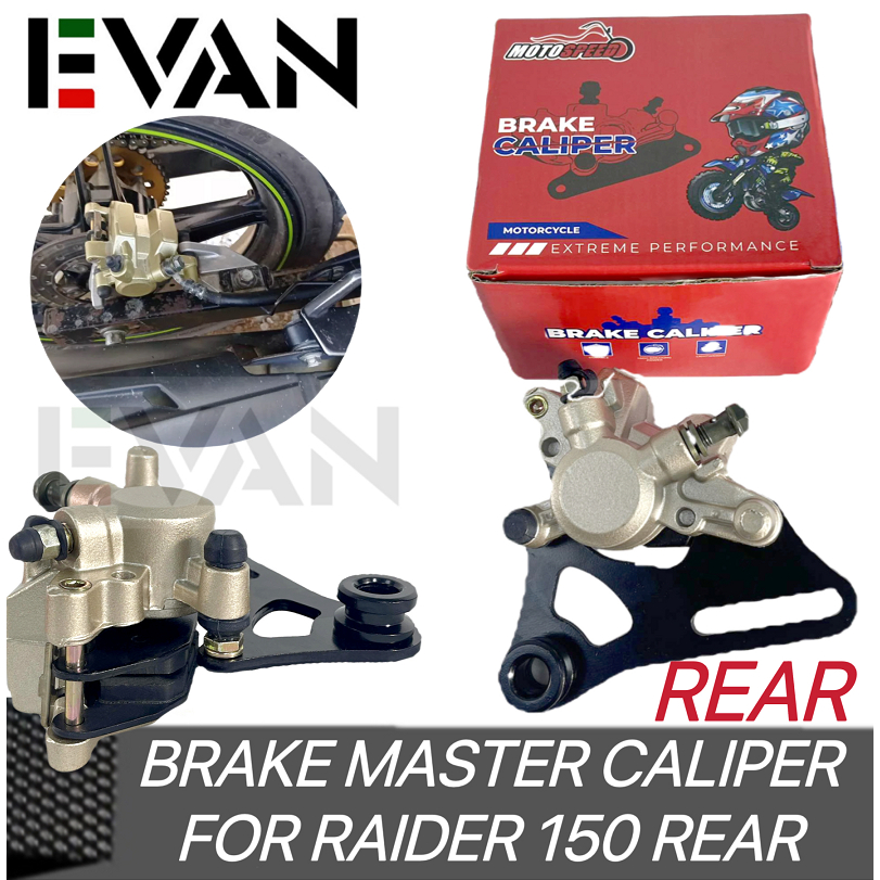 Brake Caliper (Rear) For Raider 150 Caliper For Motorcycle | Shopee ...